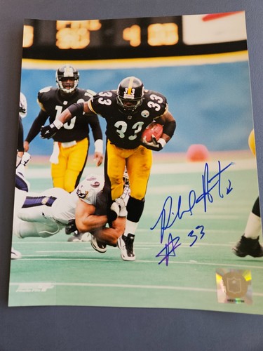 RICHARD HUNTLEY "#33" Signed Autographed 8x10 Pittsburgh Steelers Photo ...