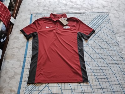 MENS MEDIUM BURGUNDY/GRAY NIKE NCAA ARKANSAS RAZORBACKS POLO SHIRT ...