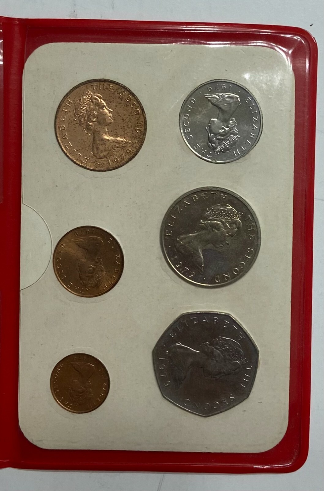 1979 ISLE OF MAN DECIMAL COINS *** MINT SET *** L@@K AT PICTURES! #6599 ...