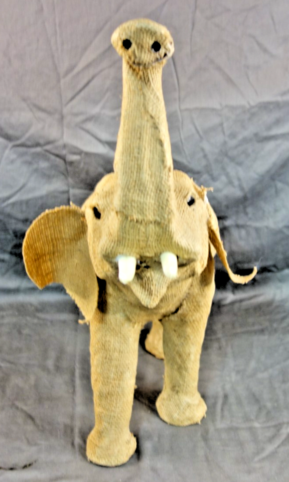 Pre-Owned Elephant Figurine Statue made out of 100 Percent Yarn | eBay
