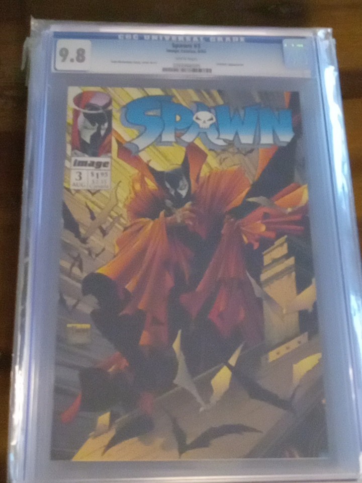 Spawn #1, 2, 3, 4, 5, 7, 8, & #9 All Graded CGC 9.8 from 1992 Spawn Comics. | eBay