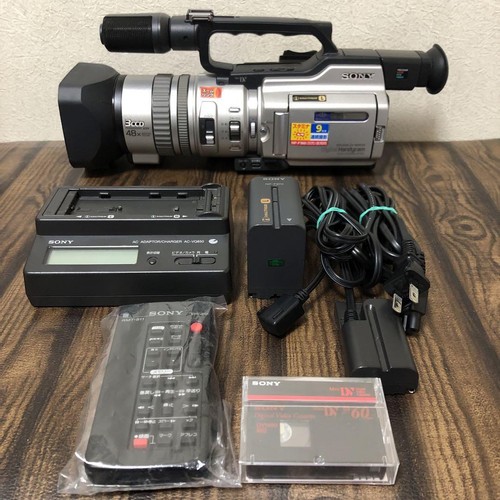 DCR-VX2000 Sony Camcorder 3CCD Mini DV Digital Video Camera Set [Exc ...