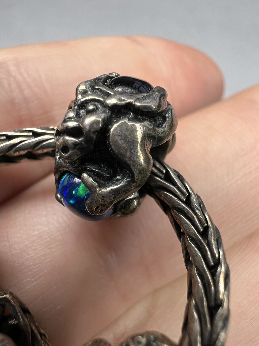 Rare Sterling Silver LAA TROLLBEADS Beads 7.5” Charm Rare Sterling Silver LAA TROLLBEADS Beads 7.5” Charm