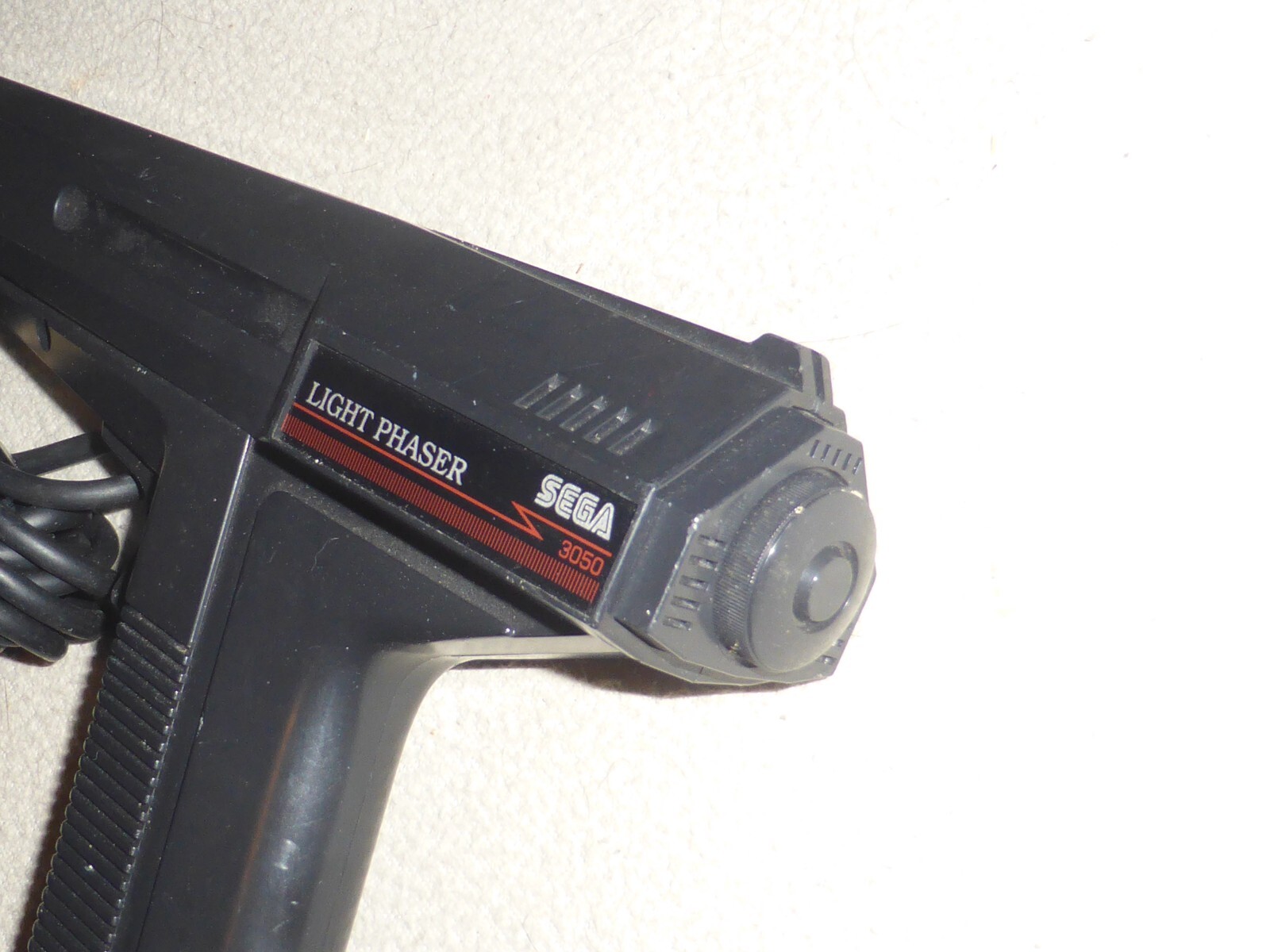 OFFICIAL SEGA MASTER LIGHT PHASER GUN CONTROLLER MODEL 3050 ORIGINAL ...