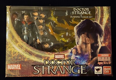 S.H.Figurarts Marvel Doctor Strange Burning Flame Action Figure | eBay