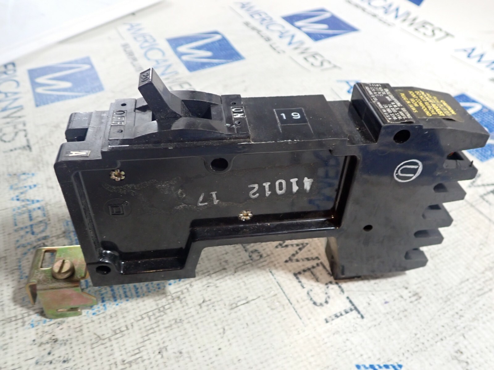 Square D FY14020A 1 Pole 277 Volt 20 Amp A phase I line Circuit Breaker ...