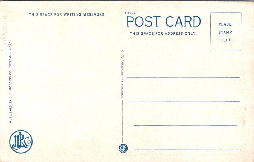 Postcard A Beautiful Drive on the Inland Empire Highway White Border | eBay
