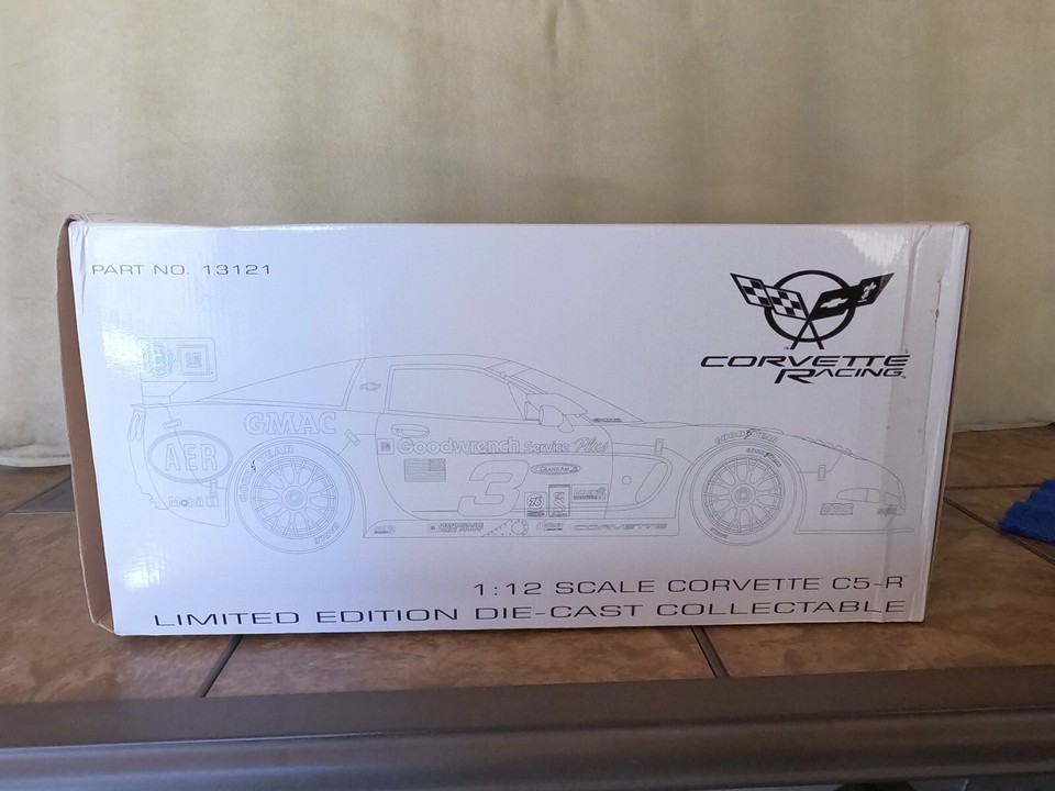 1:12 Scale Corvette C5-R Limited Edition Die Cast Collectible | eBay