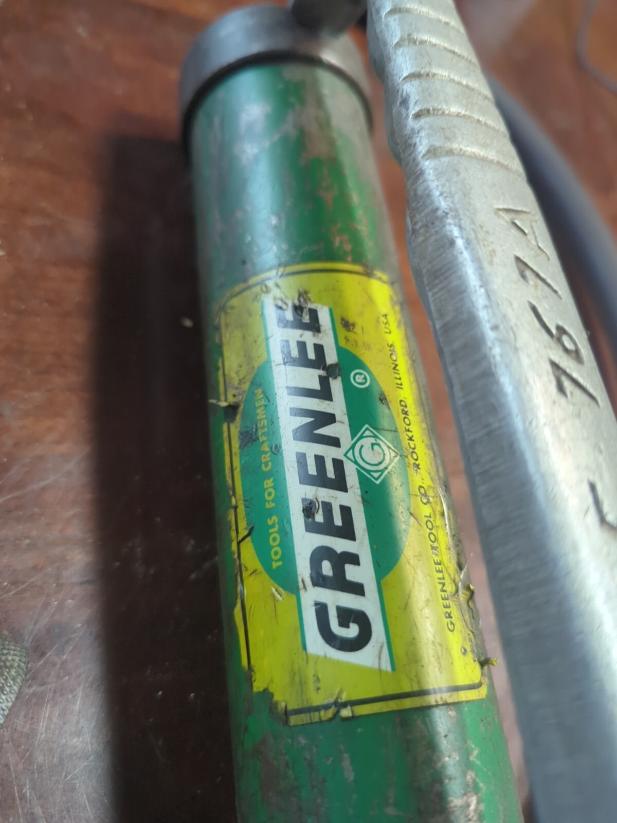 Greenlee 767A Hydraulic Knockout Hand Pump and 746 RAM for sale online ...