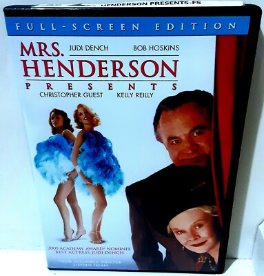 Mrs. Henderson Presents DVD, 2006, Full Frame Version 796019792042| eBay