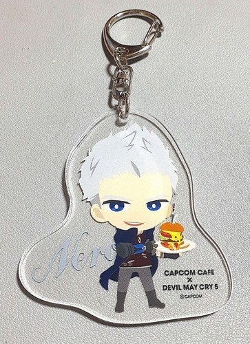 Devil May Cry Nero Acrylic Keychain Capcom Cafe Limited | eBay