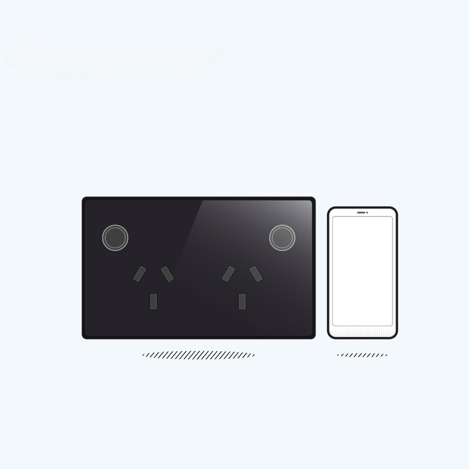 Smart Home Matter Wifi Touch Wall Socket Outlet Switch Power Point GPO ...