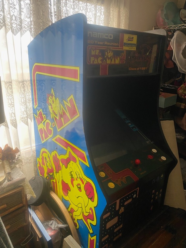 Namco Original Ms. Pac Man Galaga Reunion Arcade Video Game, Complete ...