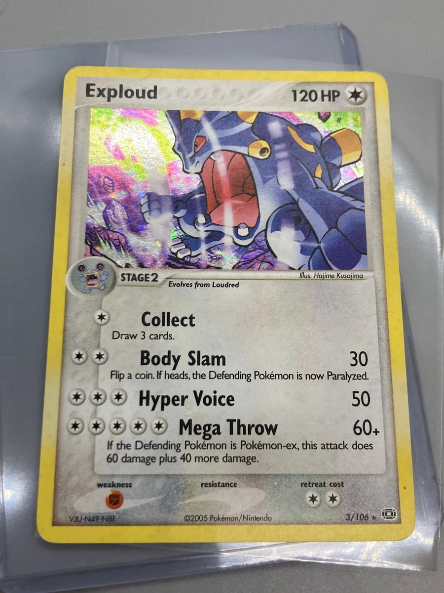 Exploud Card