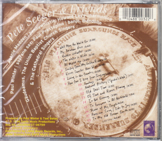 Pete Seeger: Pete (1996 Living Music) *New and Sealed CD* | eBay