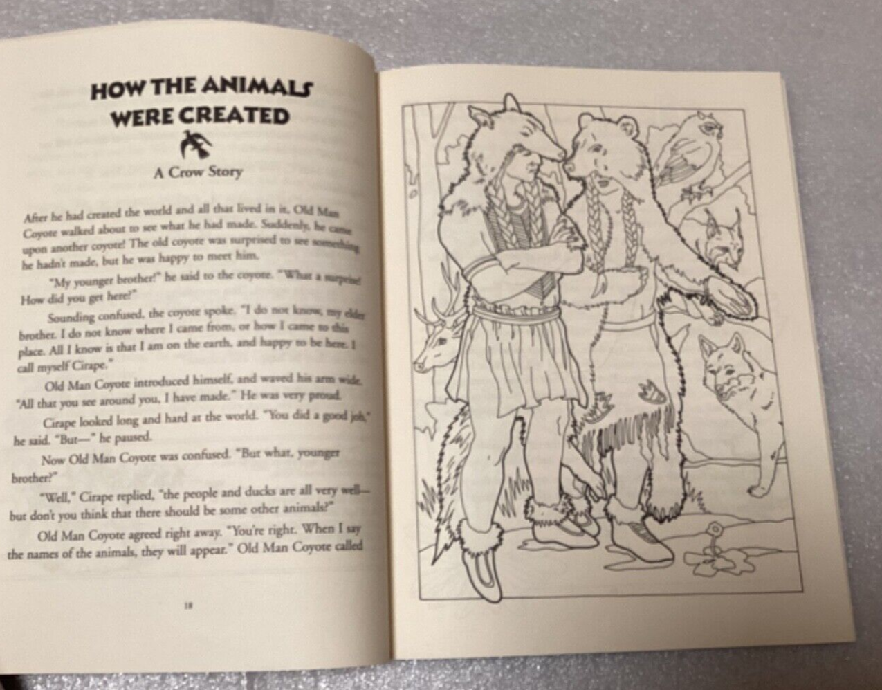 Folktales Native Americans Story Filled Coloring Book Start Exploring ...
