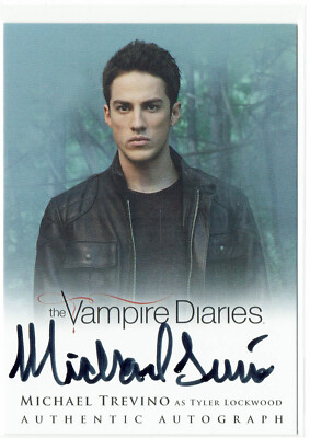 Vampire Diaries Season 2 Autograph Auto Card A8 Michael Trevino Tyler ...