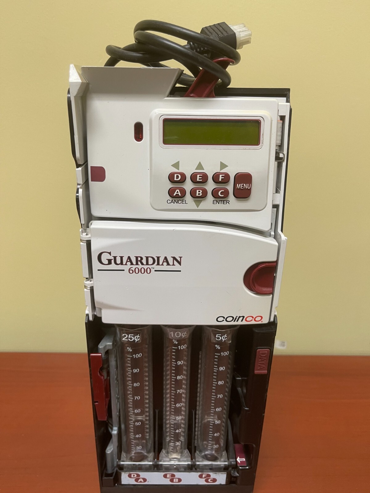 Coinco Guardian 6 Tube Coin Changer G6xus-ef-ko G6xus 6000-m for sale ...