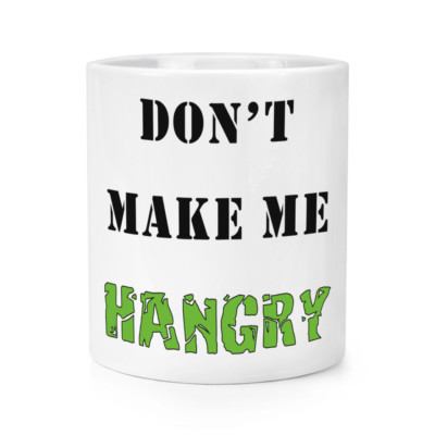 Tue Nicht Machen Me Hangry Makeup Pinsel Bleistift Topf - Lustig ...