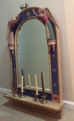 Hand-carved Americana Mirror “Venetian Angels” Limited Edition by John ...