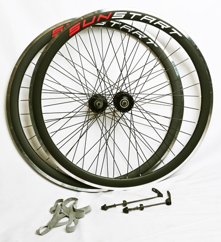 700C Road Bike Wheel Disc/Rim Brake with Bearing Alloy Hub 40Mm Depth ...