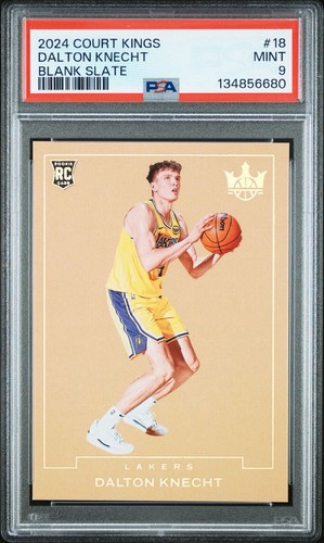 2024 Court Kings Blank Slate Dalton Knecht PSA 9 FREE SHIPPING | eBay