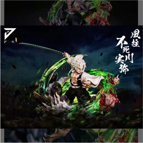 Sanemi Shinazugawa Wind Hashira Figure 29.5cm JianKe Studio Resin ...