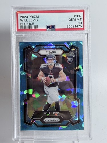 2023 Panini Prizm #397 Will Levis Blue Ice PSA 10 | eBay