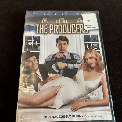 THE PRODUCERS (DVD) NATHAN LANE, MATTHEW BRODERICK, NEW & SEALED | eBay