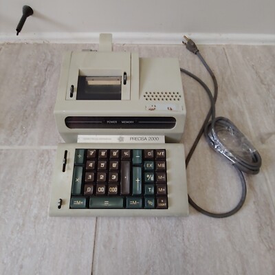 Cash Register, Adding Machines - Hermes Adding Machine Model