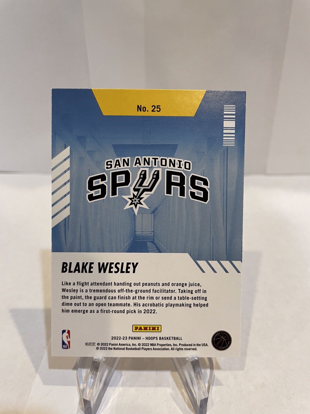 2022-23 Panini NBA Hoops - Arriving Now Blake Wesley #25 Winter (RC) for sale online | eBay