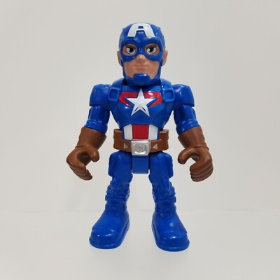 Hasbro: Marvel Super Hero Adventures - Mega Mighties - Captain America ...