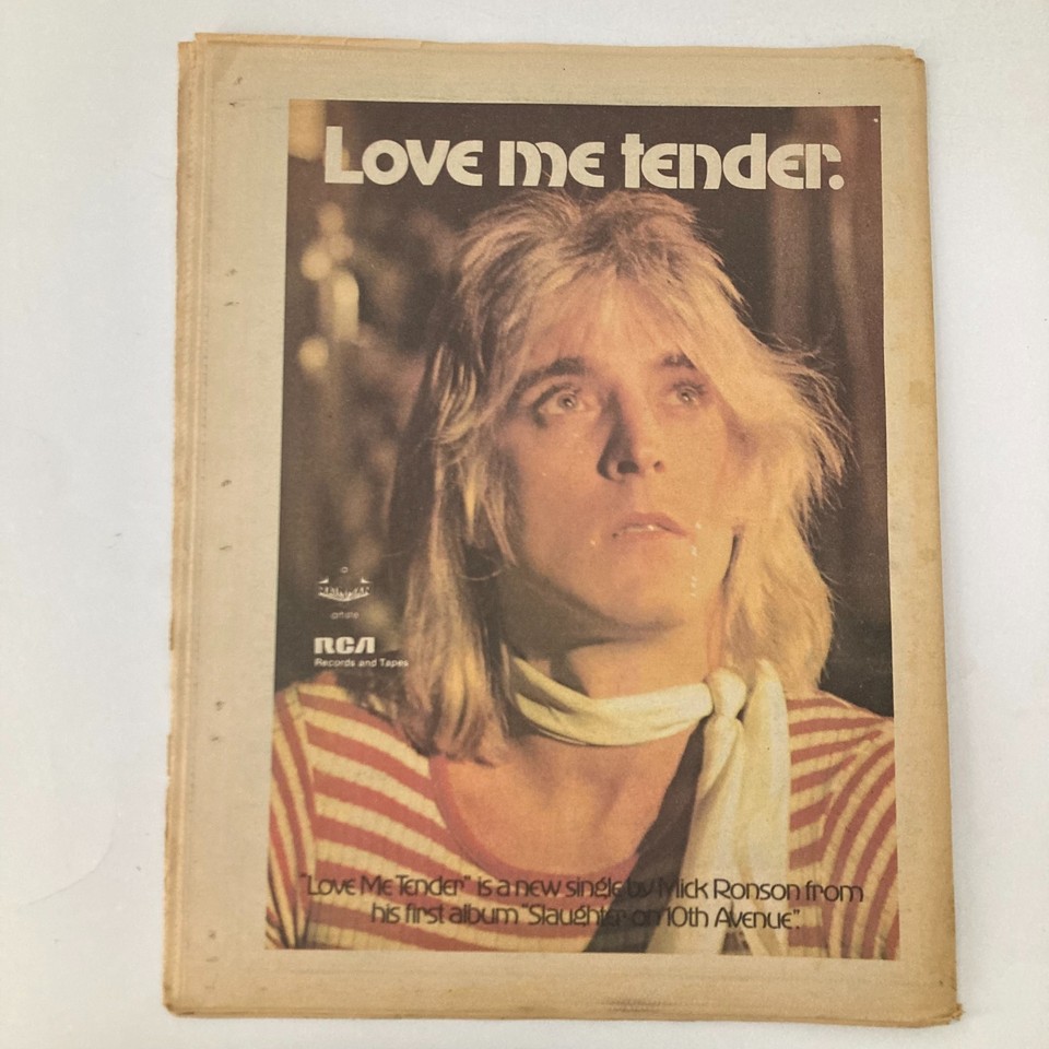 VTG Rolling Stone Magazine March 28 1974 Issue #157 Rick Springman The ...