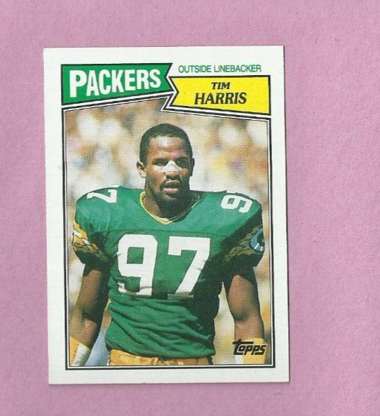 1987 TOPPS TIM HARRIS ROOKIE CARD #358 GREEN BAY PACKERS | eBay