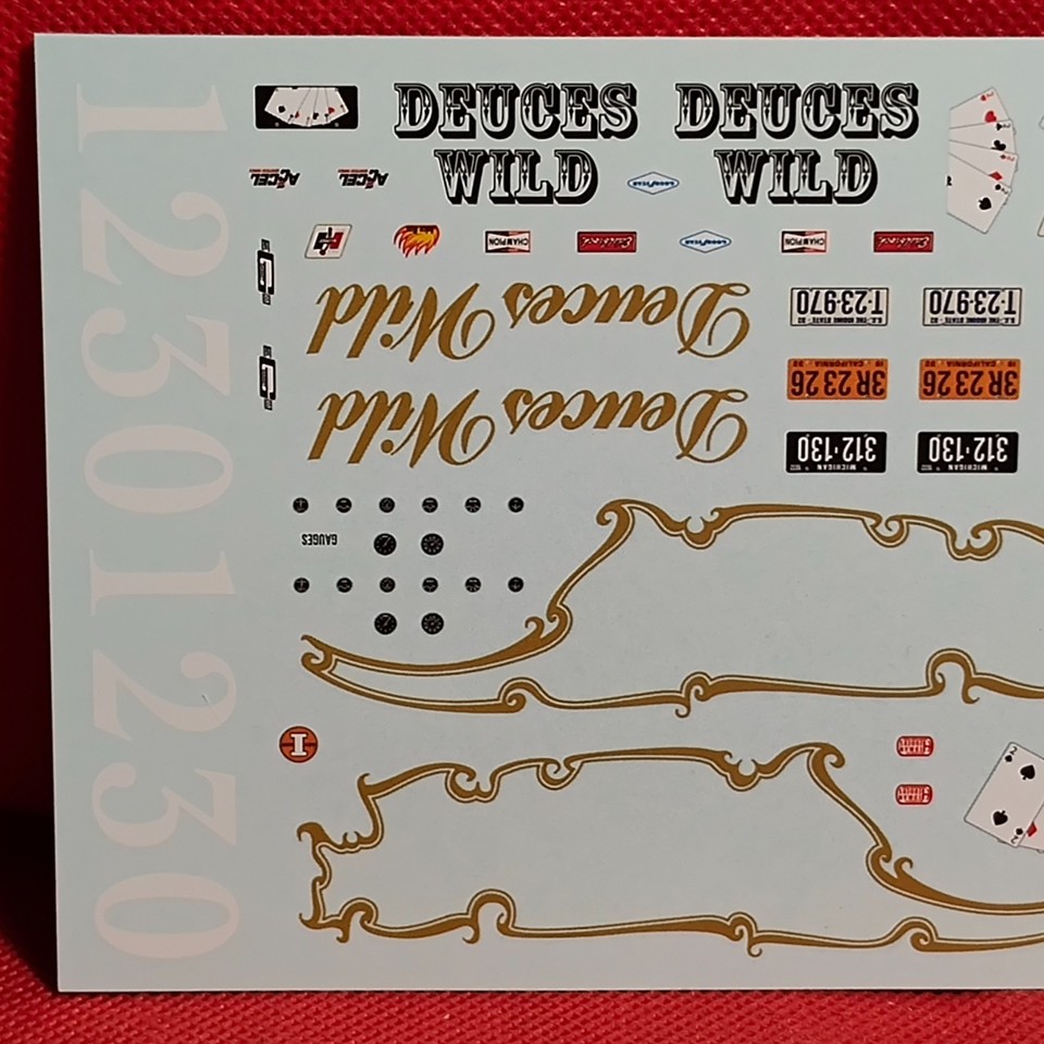 Hot Rod Decals 1932 Ford 1:25 Scale Model Car Part MPC | eBay