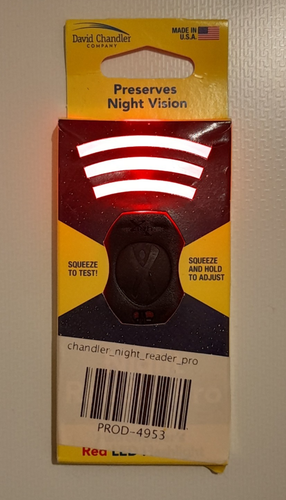 David Chandler Company night reader pro torch red astronomy light | eBay UK