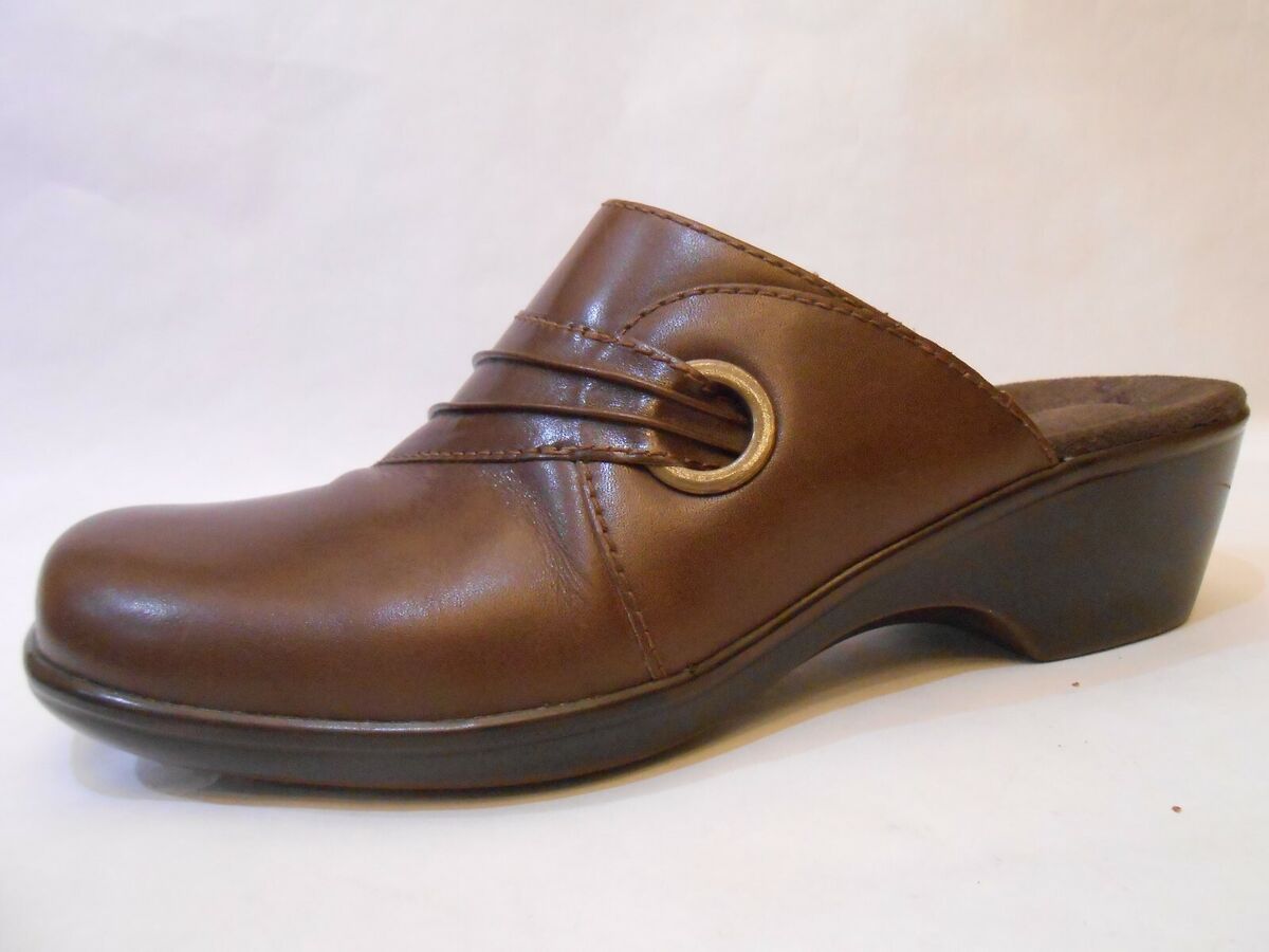 Clarks backless shoes store