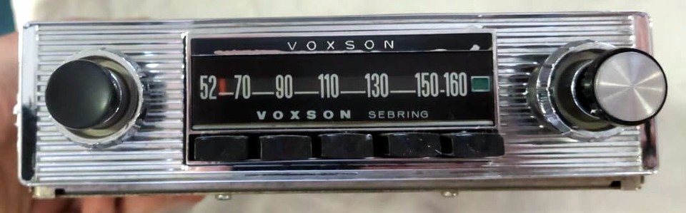 Autoradio Voxson Sebring 911 vintage car radio Lancia Flavia Alfa RESTAURATA | eBay