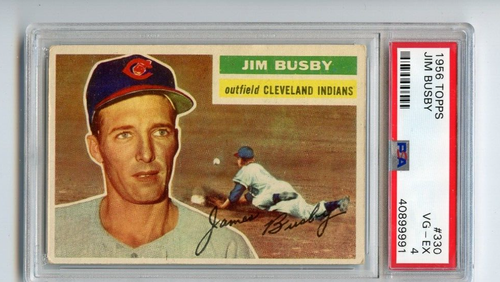 1956 Topps - Jim Busby #330 for sale online | eBay