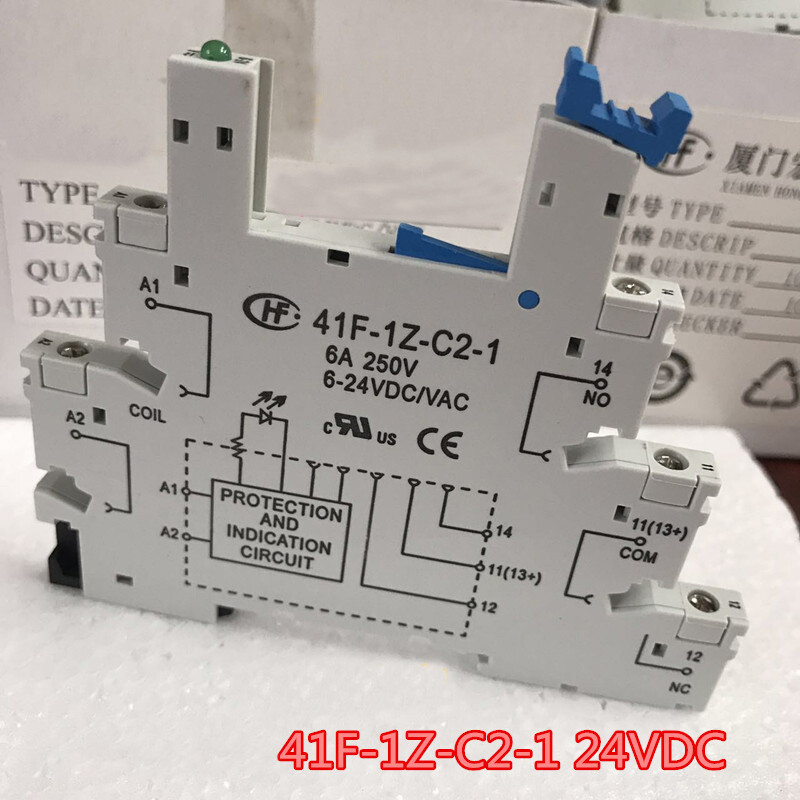 HongFa 41F-1Z-C2-1 Relay Socket For HF41F | eBay