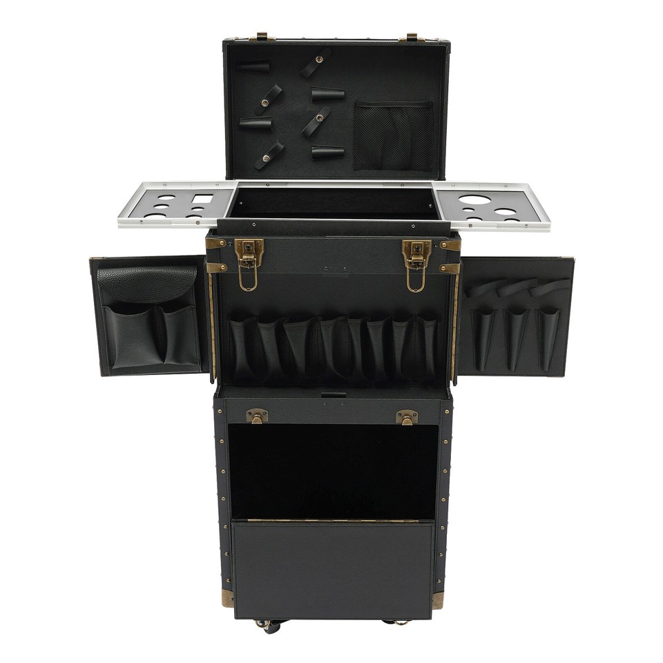 Movable Hairdressing Tool Box Barber Case Hairdressing Storage Box with ...