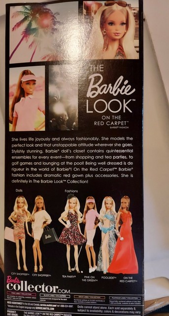 Mattel X9193 Barbie Collector The LOOK Collection on Red Carpet for ...