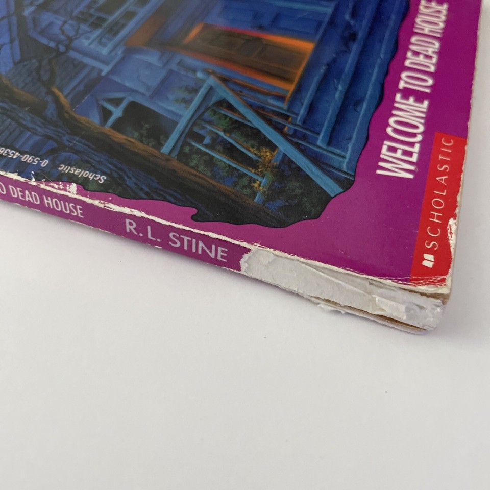 Goosebumps #1 Welcome to Dead House Book R. L. Stine Vintage | eBay