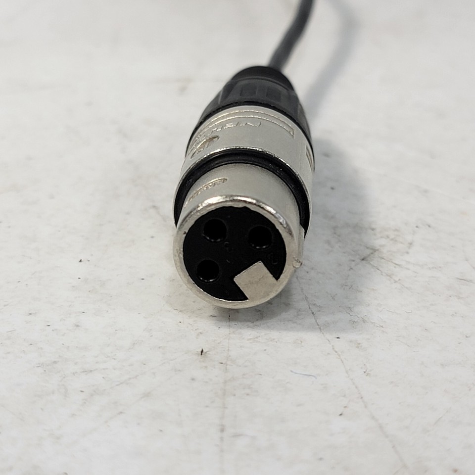 Shure Mini-XLR 4-Pin Female Mic Pack Adapter To Female Full Size XLR | eBay