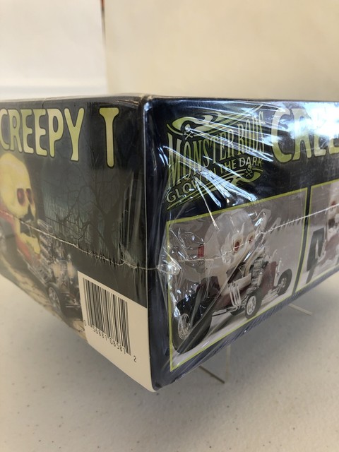 1996 ERTL Creepy T AMT Monster Rods Glow in The Dark Skeleton HOTROD ...