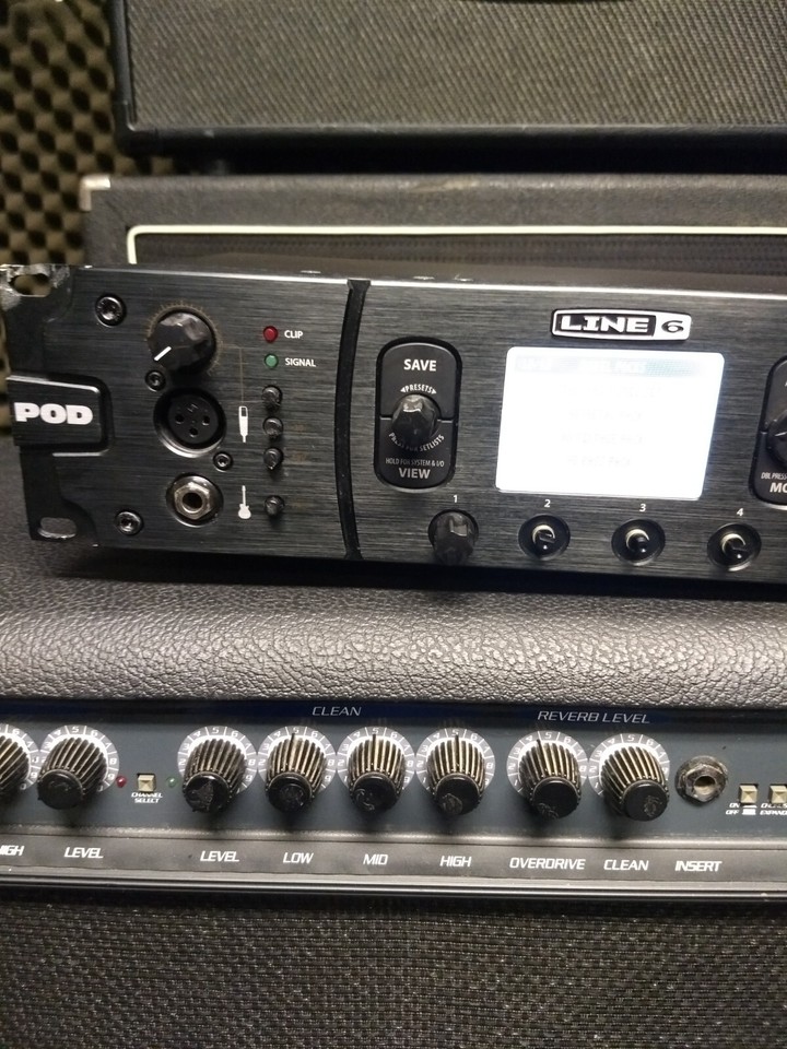 LINE 6 POD HD PRO GUITAR EFFECTS PROCESSOR - ALL MODEL PACKS INSTALLED ...