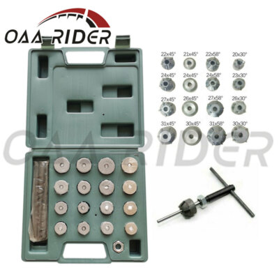 Valve Seat Reamer Motorcycle Repair Cutter Valve Tool Set Fit For Honda ...