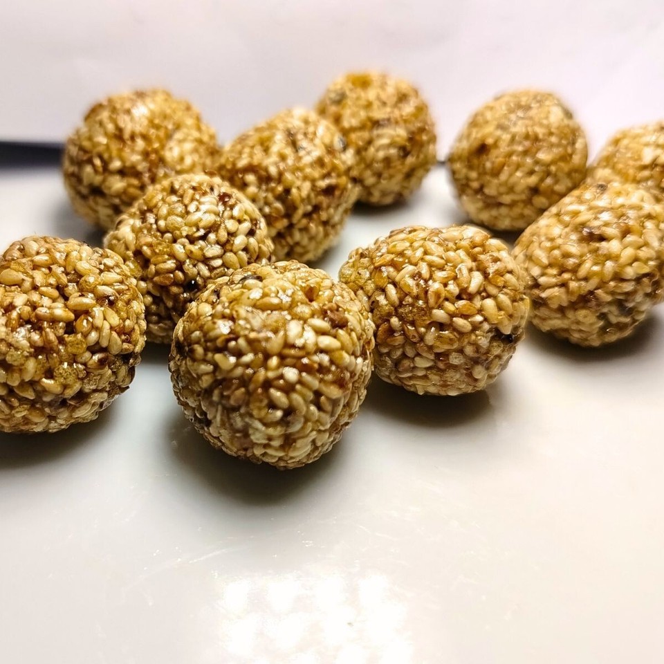 Sesame Seeds Sweet Sweets FREE SHIPPING Gingelly Balls (Thala Balls) | eBay