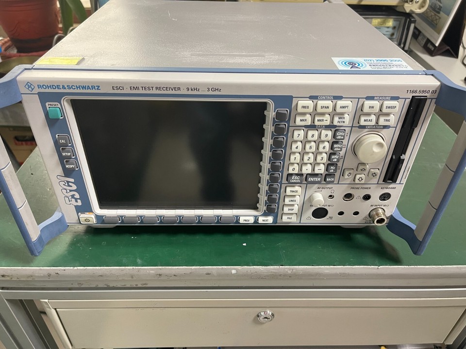 Rohde & Schwarz ESCI EMI Test Receiver 9KHz to 3GHz _ | eBay
