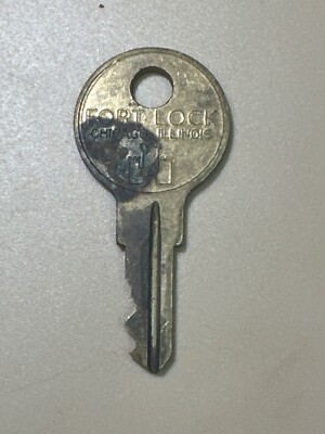 Vintage Factory FORT LOCK Key #138 | eBay